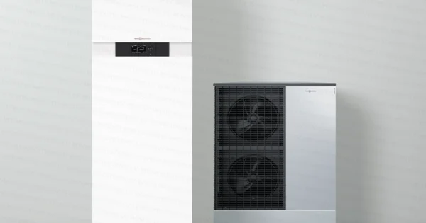 VIESSMANN VITOCAL 222-S AIR-WATER HEAT PUMP "ALL-IN-ONE" WITH BOILER ...